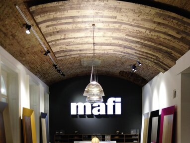 mafi Flex: curved natural wood planks