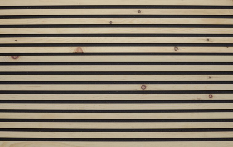 Wooden wall and ceiling cladding