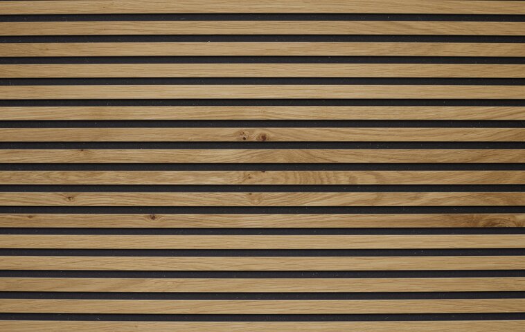 Wooden wall and ceiling cladding