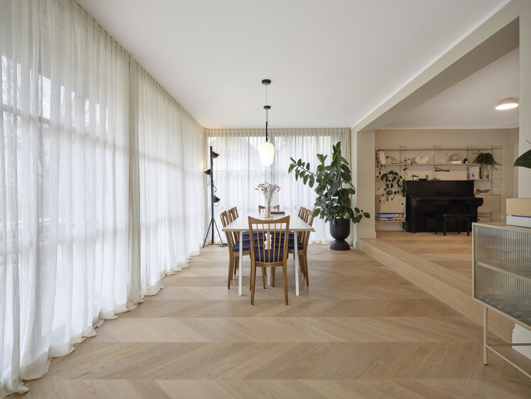 Light oak parquet - mafi natural wood flooring