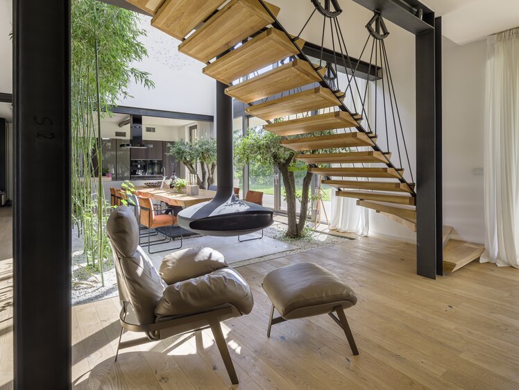 Light oak parquet - mafi natural wood flooring