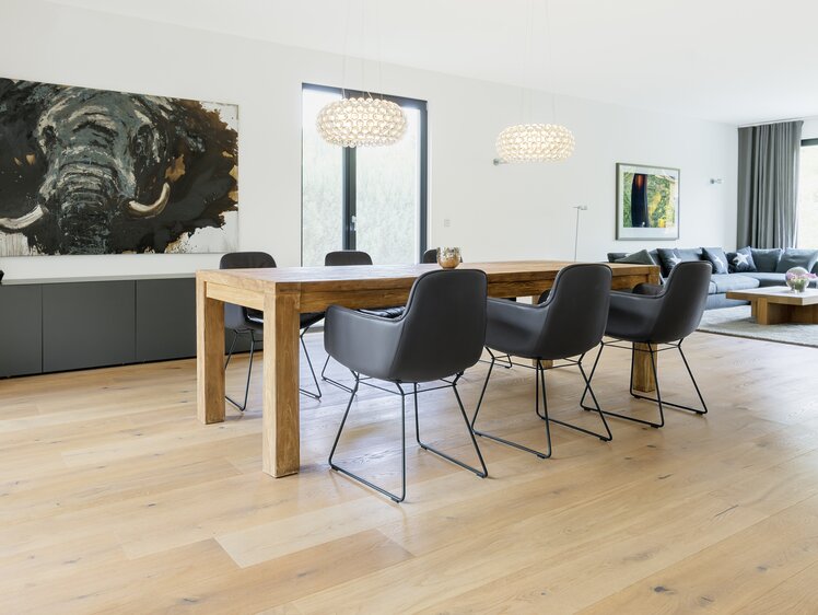 Light oak parquet - mafi natural wood flooring