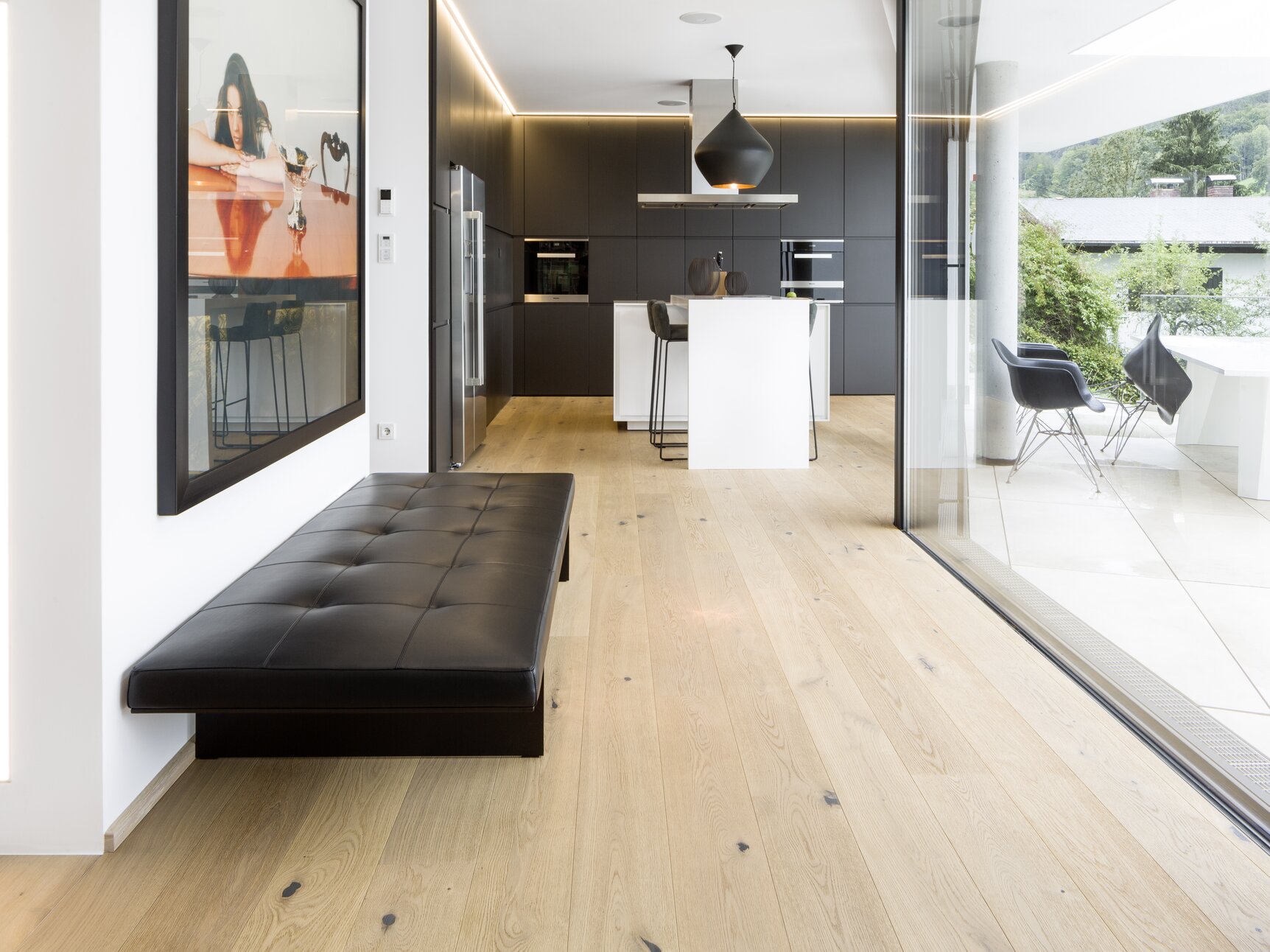 Parquet in rovere chiaro - pavimento in legno naturale mafi