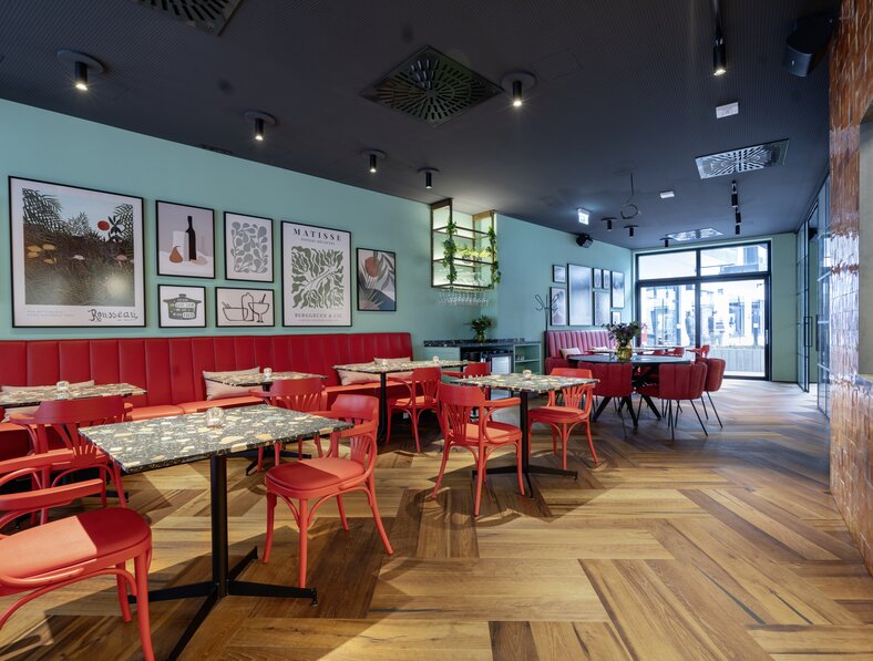 Colorful and charming: the retro style