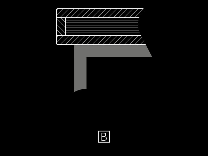 Stairs made to measure to match the floor