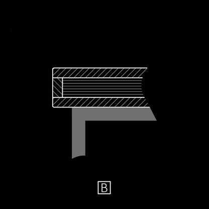 Stairs made to measure to match the floor